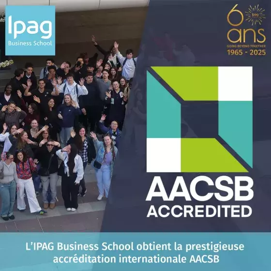 L'IPAG Business School obtient l'accréditation AACSB | IPAG